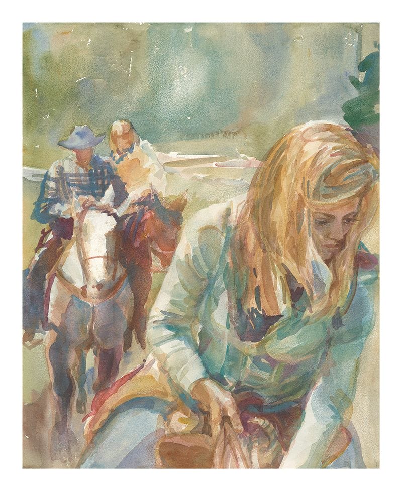 Trail Riders Print on Demand - Ellen Jean Diederich Studios